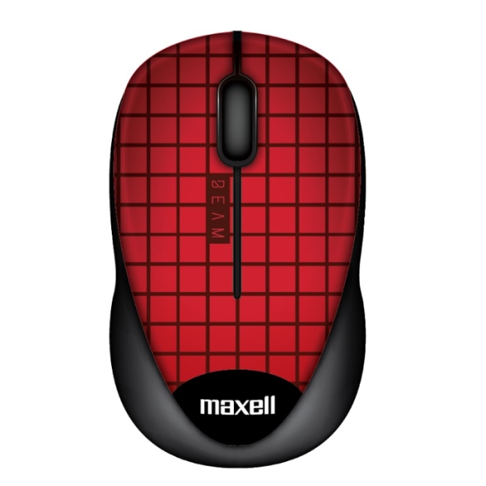 Maxell Mouse Inalámbrico MOWL-250 Rojo