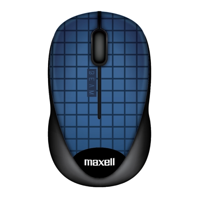 Mouse Inalambrico Azul Maxel MOWL-250
