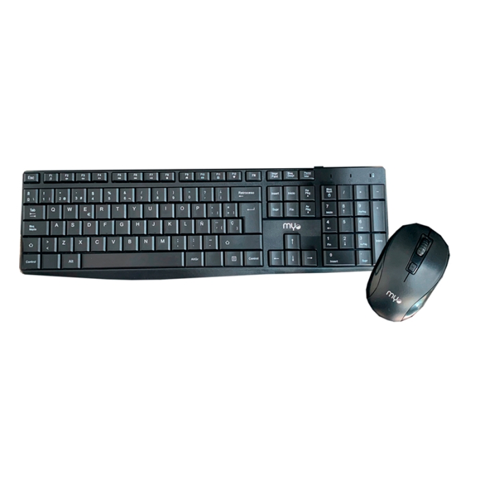 Myo Combo Mouse y Teclado Inalámbrico MYO-WKM90