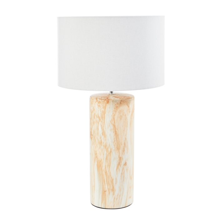 Lámpara de Mesa Anna Cerámica Marfil